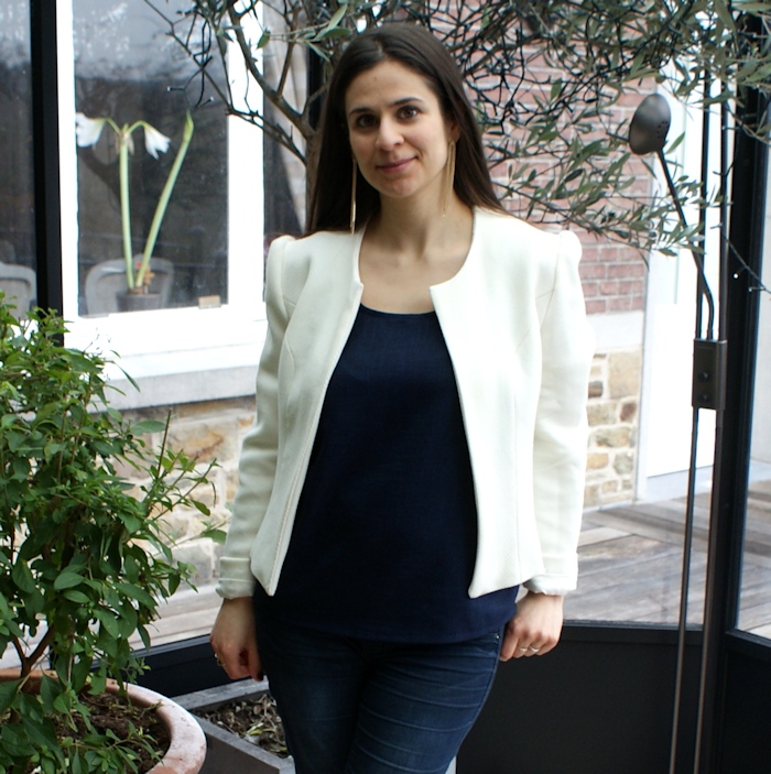 Veste H Dressing Chic, je couds ma garde-robe capsule #12 | laissons ...